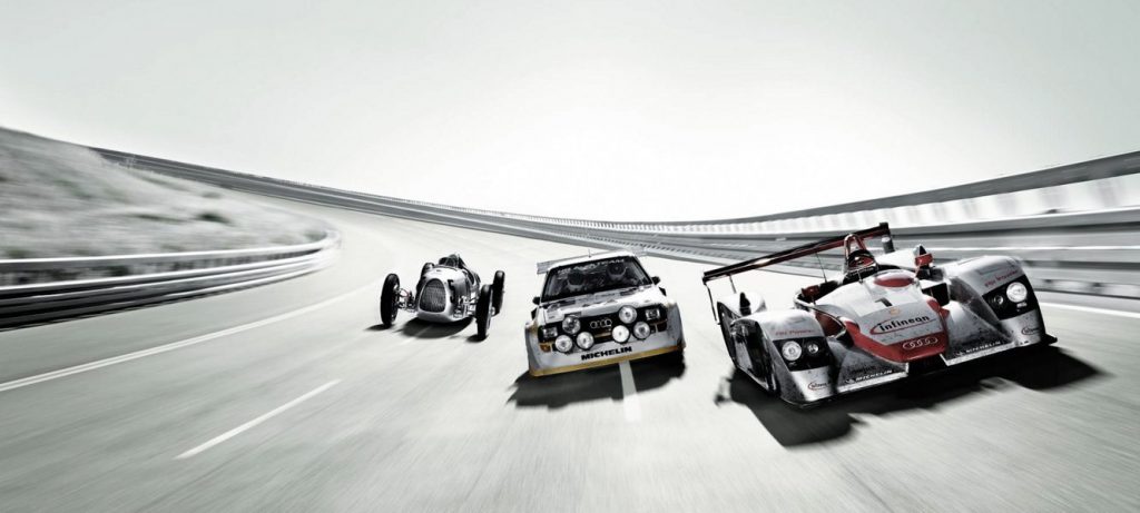 Audi through the years - Passion Without Limits