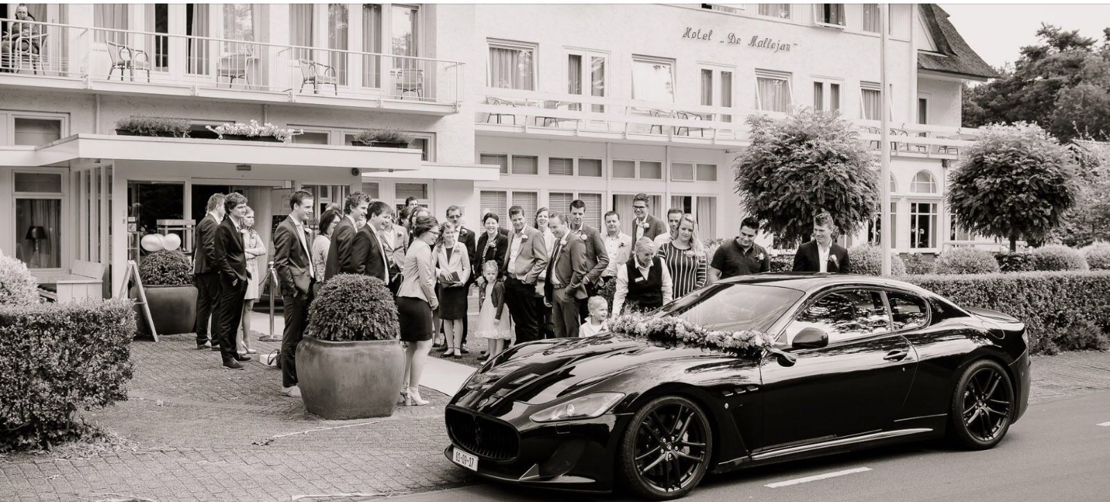 Trouwauto huren: huur een supercar voor uw bruiloft vanaf € 999,-!