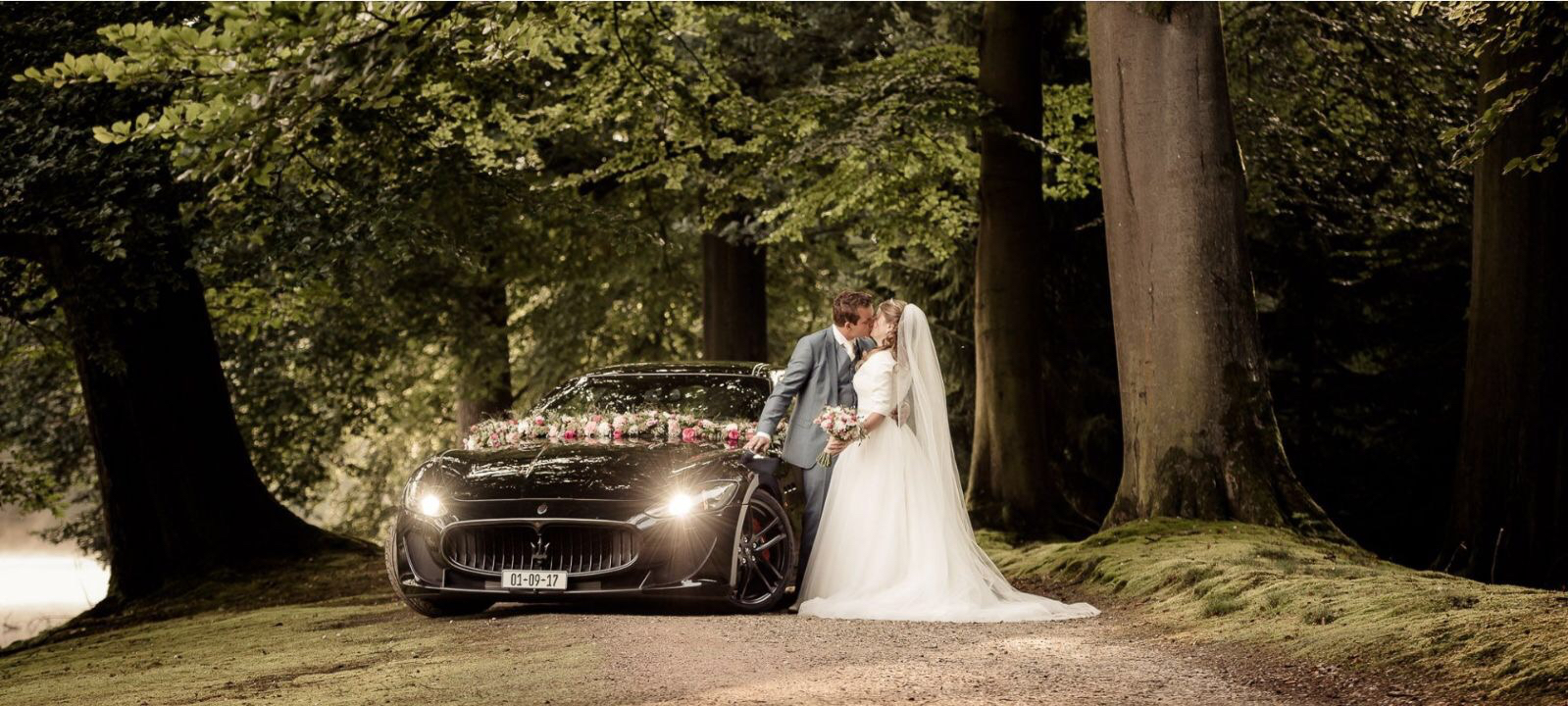 Trouwauto huren: huur een supercar voor uw bruiloft vanaf € 999,-!