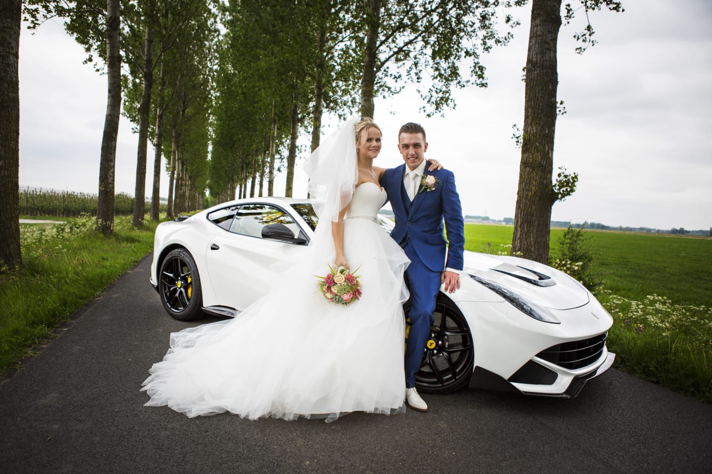 Trouwauto huren: huur een supercar voor uw bruiloft vanaf € 999,-!